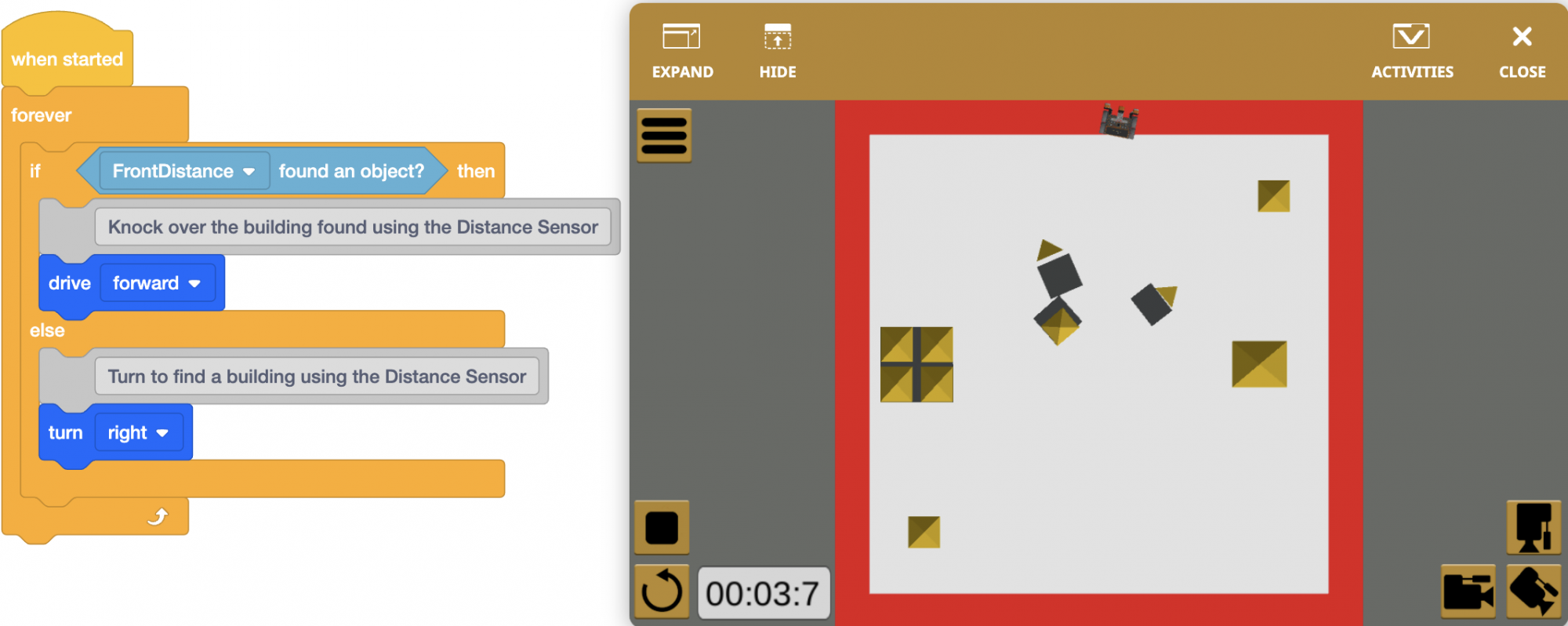 Vex Cs Unit 9 Developing Algorithms Lesson 3 Multiple Sensor Input